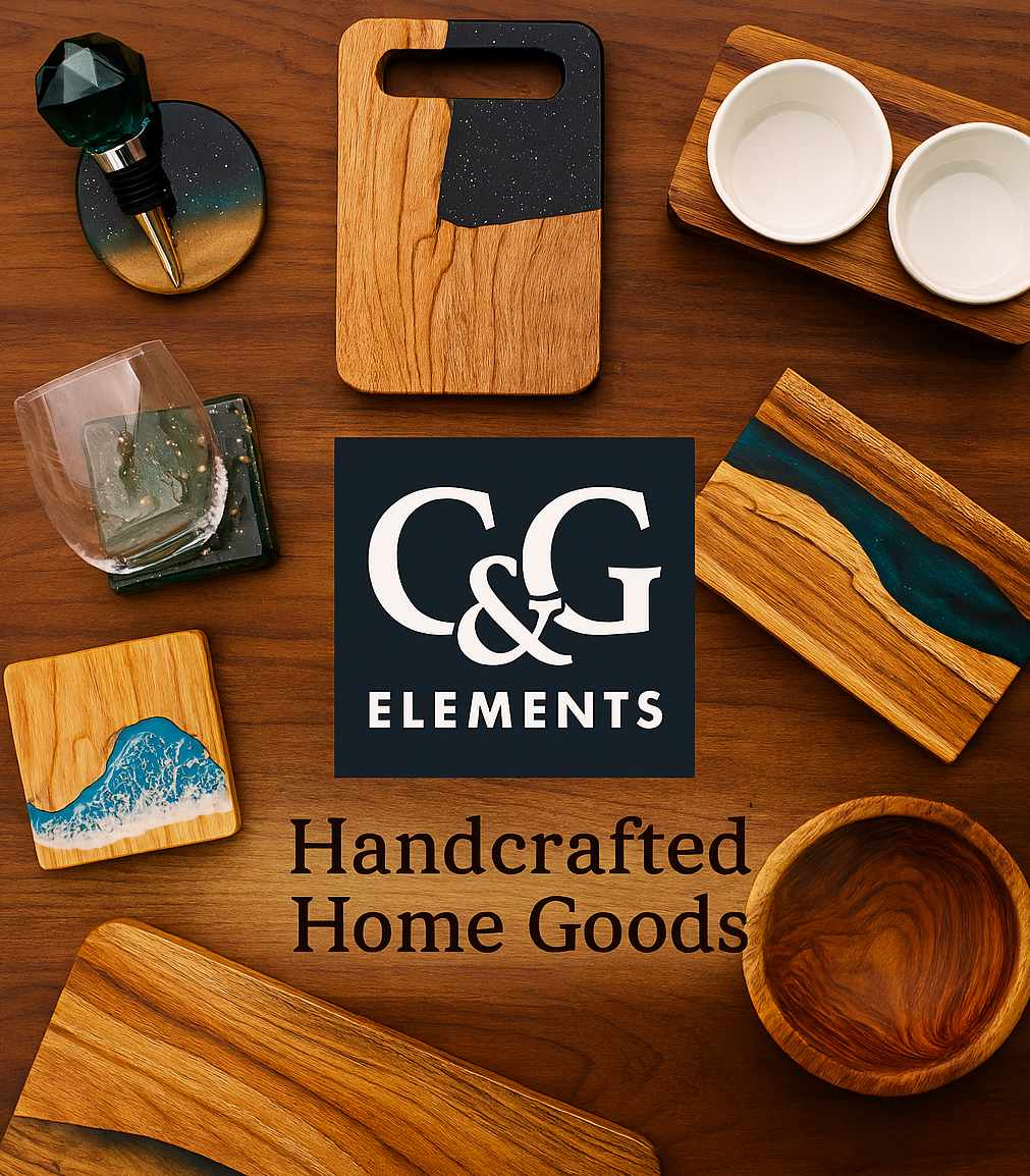 Handmade Pots & Bowls - Wood Turned & Ceramic Art - C&G Elements ...